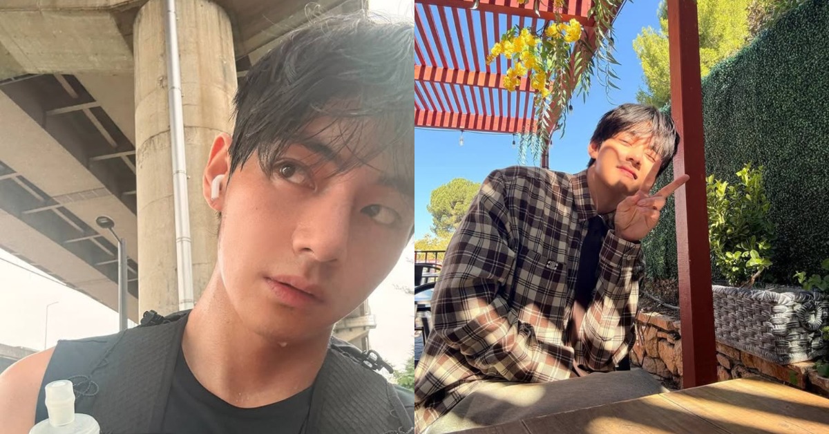 漢江跑步的帥哥！「BTS V零偽裝運動照曝光」粉絲狂哀嚎｜東森娛樂